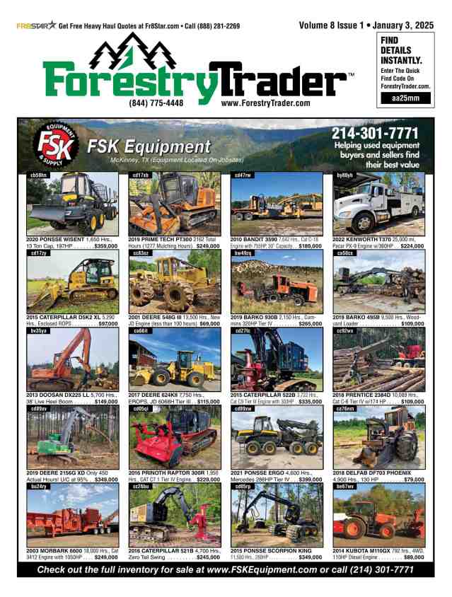 Forestry Trader Digital Edition Archive | TreeTrader.com