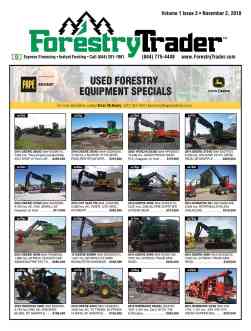 New and Used Logging Equipment For Sale | ForestryTrader.com